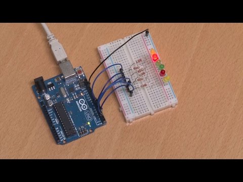 Mehr mehr mehr – Ampelschaltung mit Arduino- ganz einfach