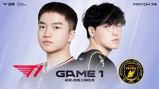 T1 vs BFX. Match 22.05.2025 on LCK 2025 Lol