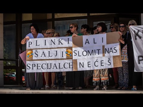 Najduži hrvatski štrajk u povijesti se nastavlja - Jabuka.tv