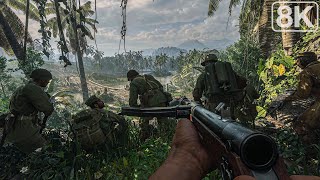 The Pacific War 1943 (Battle of Piva Forks) Call of Duty Vanguard - 8K