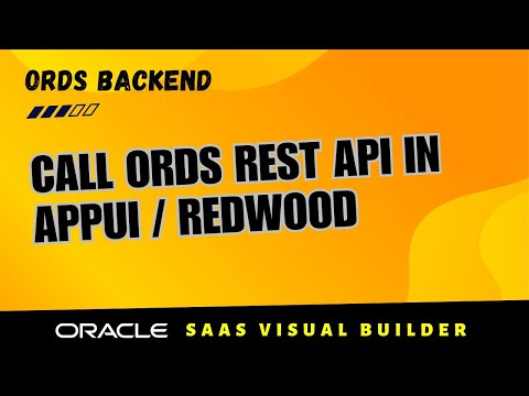 How to call ORDS REST API in Oracle SaaS VB, call ORDS in AppUI Redwood page – BEENUM LEARNING