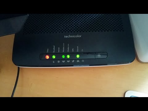 Reset technicolor router - obdase