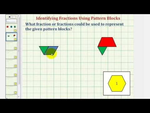 Identify Fractions Using Pattern Blocks | Math Help from Arithmetic ...