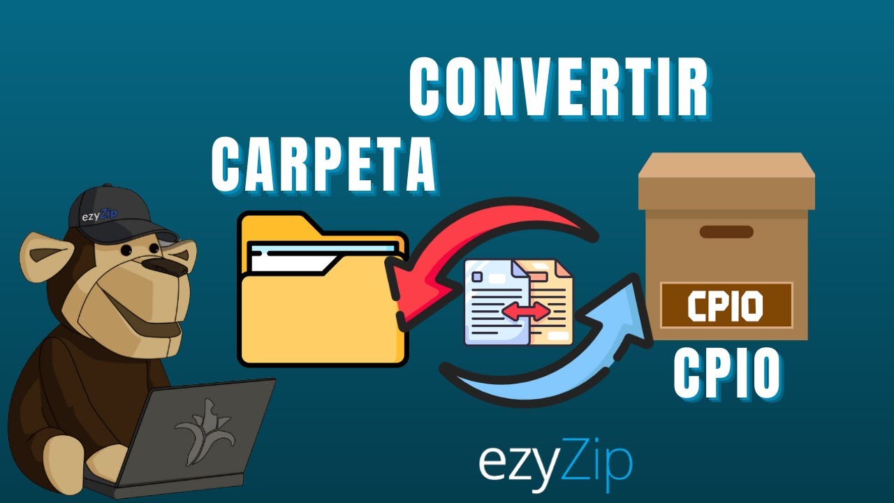 Convertir carpeta a CPIO en línea (¡Sin registro requerido!) - ezyZip