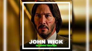 John Wick 4K Scene Pack || 4K 60fps Twixtor || John Wick Chapter 2 || Keanu Reeves || Part-2