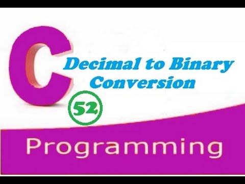 Write A C Program For Binary To Decimal Conversion - progsteach