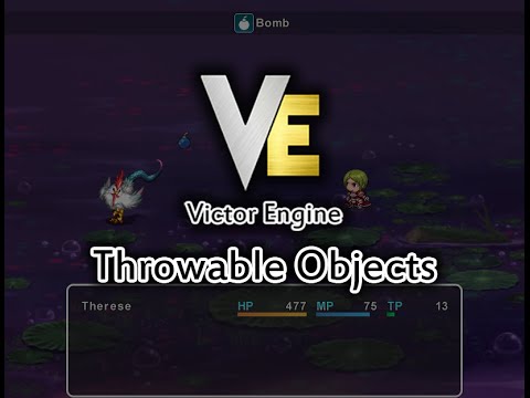 日本語版 VE Throwable Objects プラグイン Ver1.02 - RPGツクールMV初心者的備忘録