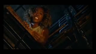 Jurassic world Dominion.Maisie nearly gets Eaten clip.