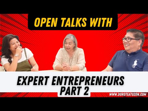 Open Talks Part Two with Expert Entrepreneurs – Dorotea Tuzon