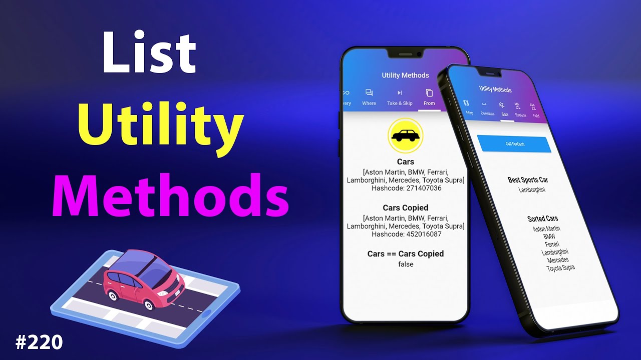 GitHub - JohannesMilke/list_utility_example: Learn how to use Dart List Utility Methods such as ...