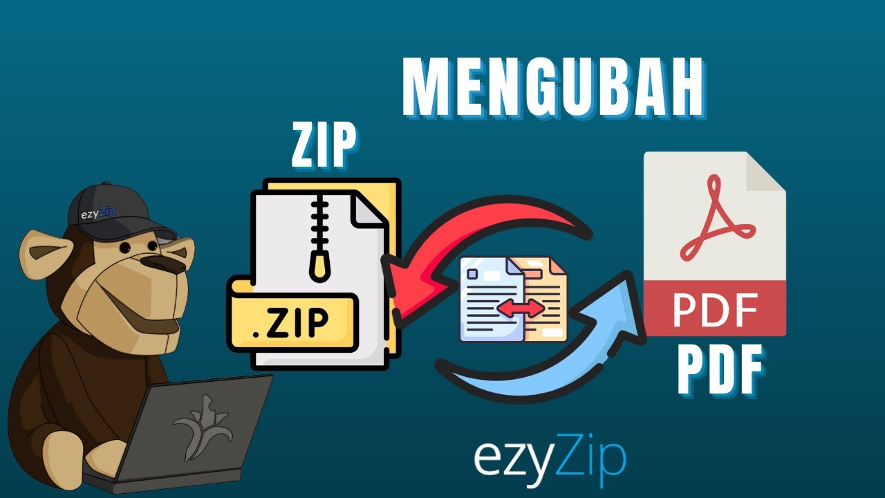 Konverter ZIP ke PDF Online (Tidak Memerlukan Registrasi!) - ezyZip