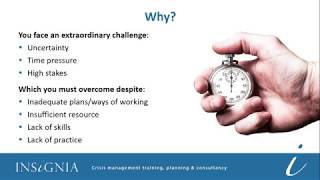 Webinar – Navigating a cyber-attack: crisis management principles