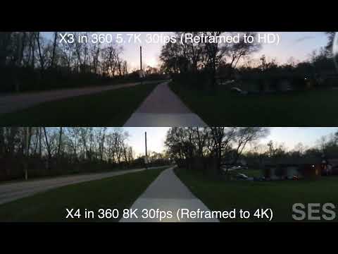 Insta360 X3 versus Insta360 X4 in low light | Sub-Etha Software
