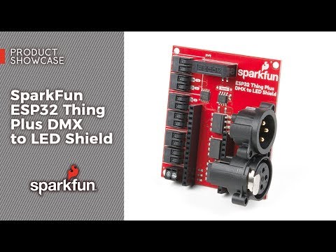 Product Showcase: SparkFun ESP32 Thing Plus DMX to LED Shield: A New video by SparkFun ...