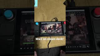 Call of duty MW2 on steam deck
