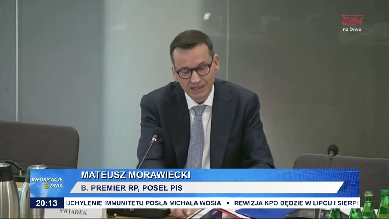 M. Morawiecki zeznawał przed komisją do spraw tzw. afery wizowej – RadioMaryja.pl