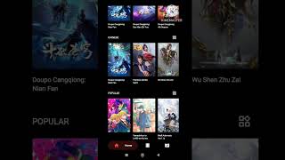 app to watch anime for free #anime #donghua #shorts