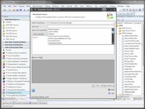 Task Factory–SharePoint Source – Arcane Code