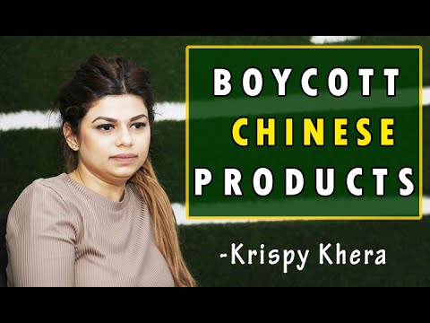 Boycott Chinese product – Krispy Khera – Krispy Khera – Best Social Activist in Chandigarh