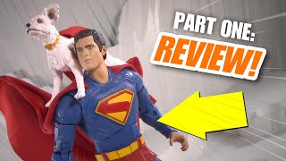 Superman and Krypto GIVEAWAY! McFarlane Toys DC Multiverse Deluxe Theatrical Edition Figure Review
