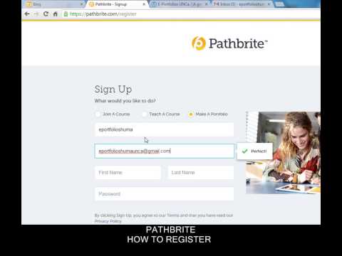 PATHBRITE – Tutorials | E-Portfolios UNCa.