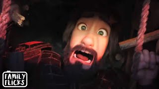 Toothless Rescues Hiccup | How to Train Your Dragon: Homecoming (2019) | Family Flicks