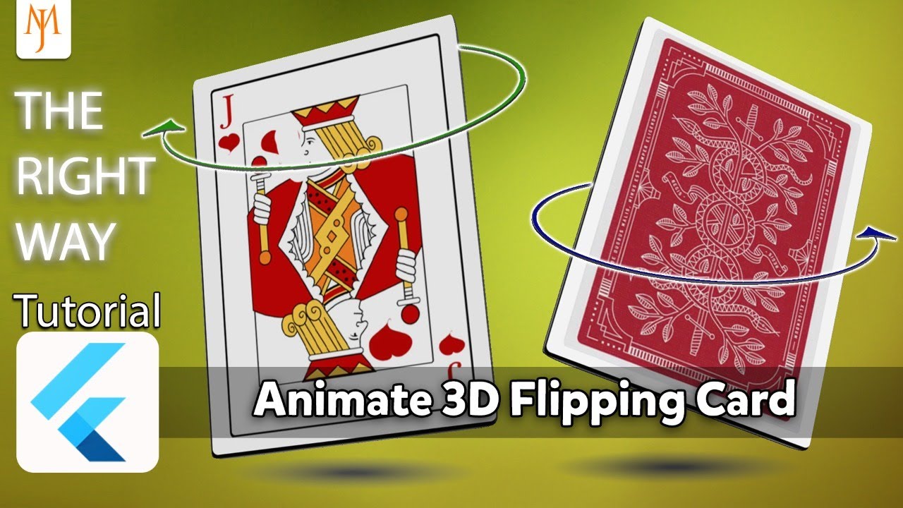 GitHub - JohannesMilke/flip_3d_card_animation: Create a horizontal 3D Flipping Card Animation ...