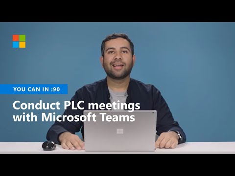 Conduct Professional Learning Community (PLC) meetings in Teams ...