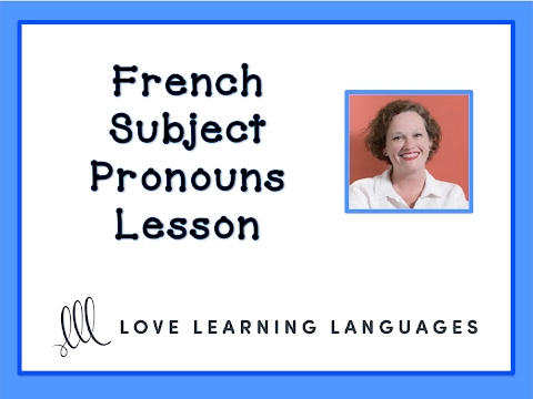 French subject pronouns sudoku games – Les pronoms personnels – Love ...