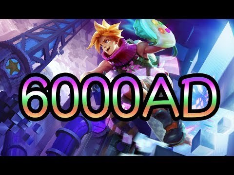 伊澤瑞爾｜6000AD｜一Q把葛雷夫秒掉哭哭>