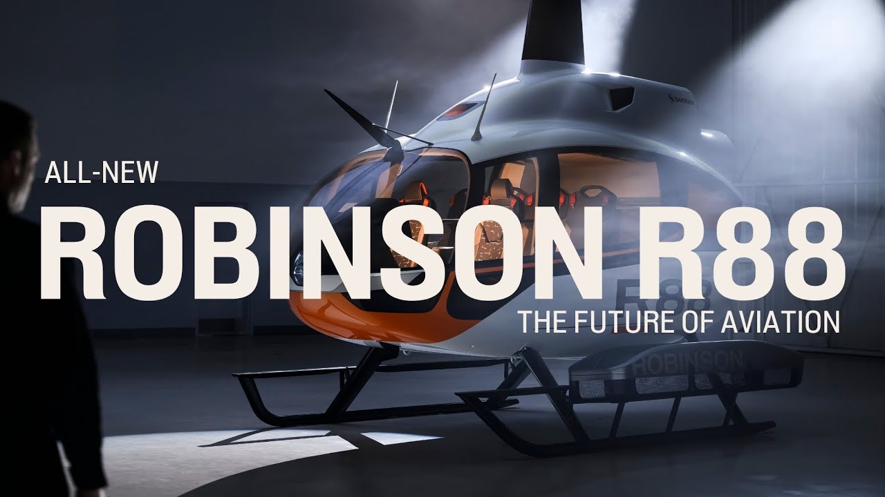 Robinson presenta el nuevo helicóptero R88 - Aero-Naves