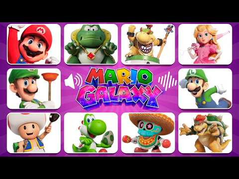Super Mario Voice Quiz Challenge 🎙️ Guess The Character Sound Welcome ...