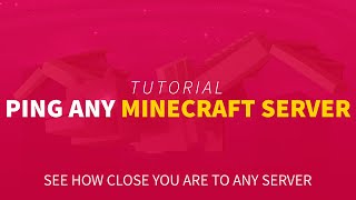 How to Test Your Ping to a Minecraft Server on PC