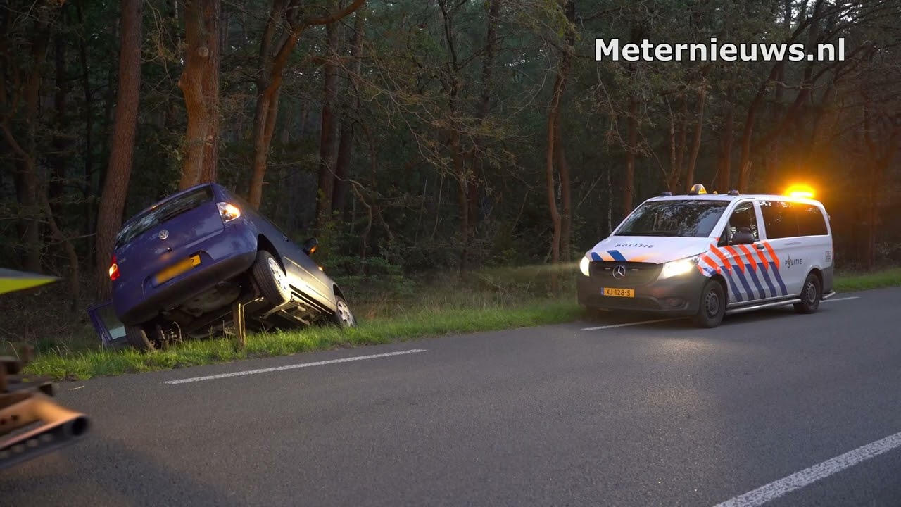 Twee gewonden na ongeval in Norg(Video)