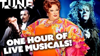 One Hour Of The BEST Live Musicals! (Les Mis, Phantom, Miss Saigon, Hairspray, Cats & More) | TUNE