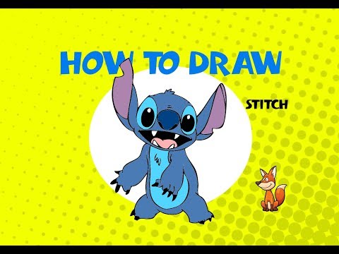 How to draw Stitch from Lilo and Stitch – STEP BY STEP ART GUIDE – ART ...