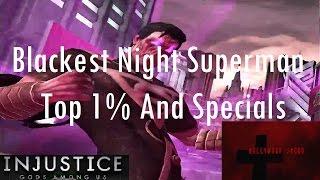 Injustice Gods Among Us iOS - Blackest Night Superman Top 1% and Specials