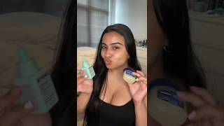 How I Deal With My Seborrheic Dermatitis *skin care routine* ???? #seborrheicdermatitis #shorts