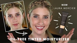 NEW Laura Mercier TINTED MOISTURIZER OIL-FREE Natural Skin Perfector // DEMO, Review, & WEAR TEST