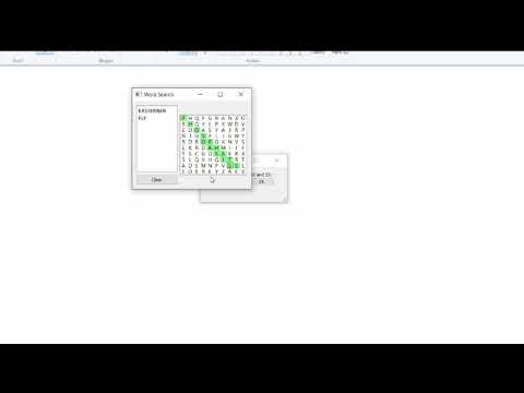 GitHub - jahumphr/Word-Search-Generator: Word search generator with interactive GUI ...