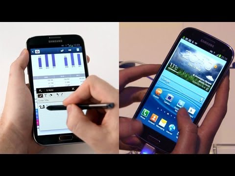 مقارنة سريعة بين : Galaxy Note 2 vs Galaxy S3 – Ali Radhi Blog
