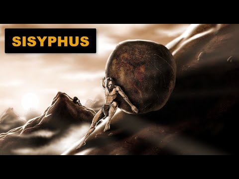 Sisyphus – the king that was punished to roll a boulder up a hill for ...