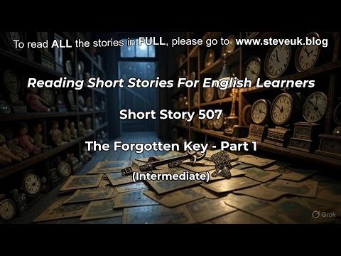 Short Story 507 – The Forgotten Key – Part 1 (Int) – Reading Short ...