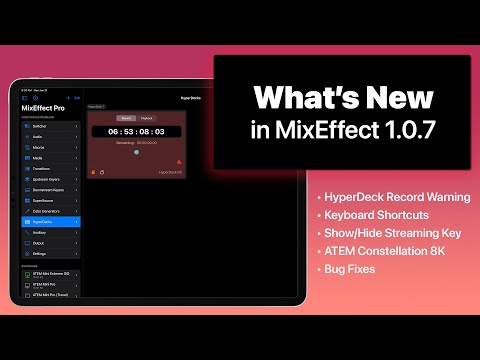 What’s New in MixEffect 1.0.7 – MixEffect Labs