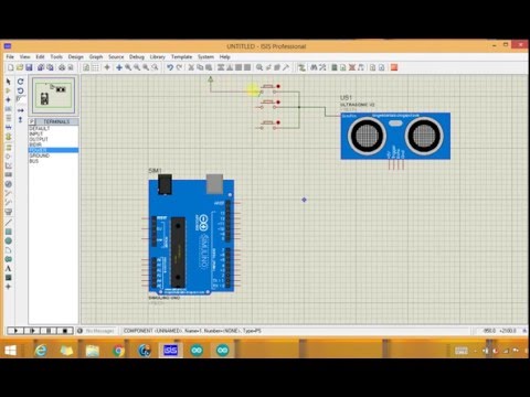 How to simulate ultrasonic sensor in Proteus with Arduino – IoT Geek