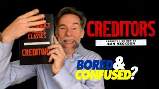 Off Broadway Review: CREDITORS - Bored & Confused?