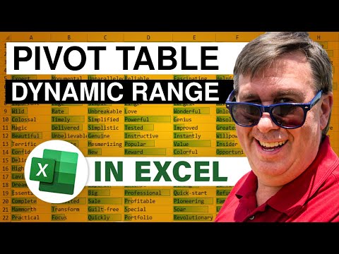 Learn Excel – “Dynamic Range for a Pivot Table” – Podcast #1748 | Learn Excel from MrExcel