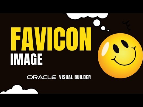 How To Add a Favicon image in Oracle Visual Builder Application (VBCS) | Favicon image in HTML ...