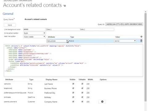 Dynamics CRM Easy Grid – Microsoft Dynamics 365 (XRM) links