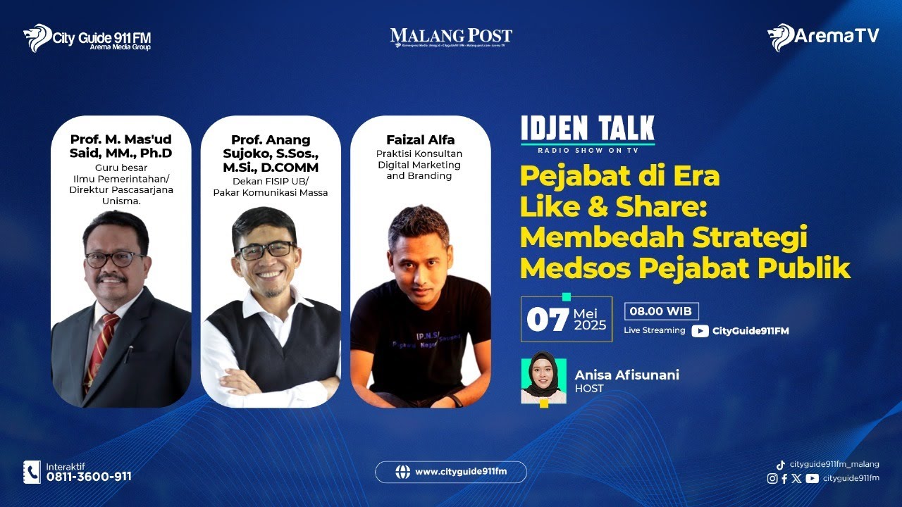 Pejabat di Era Like and Share : Membedah Strategi Medsos Pejabat